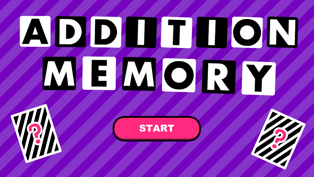 Addition Memory | Html5 Game | Construct 2/3 by NubiaStudio | CodeCanyon